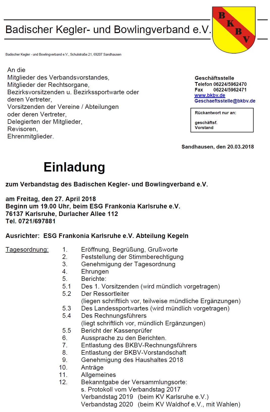 BKBV e.V. - Startseite